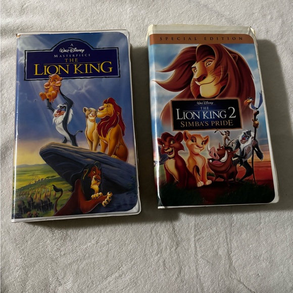 Disney | Media | Disney The Lion King Vhs Collection | Poshmark
